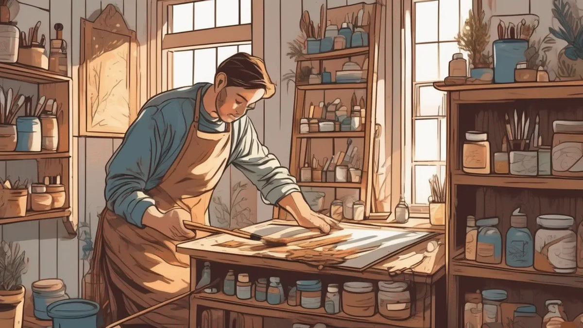 How to Paint a Wooden Box